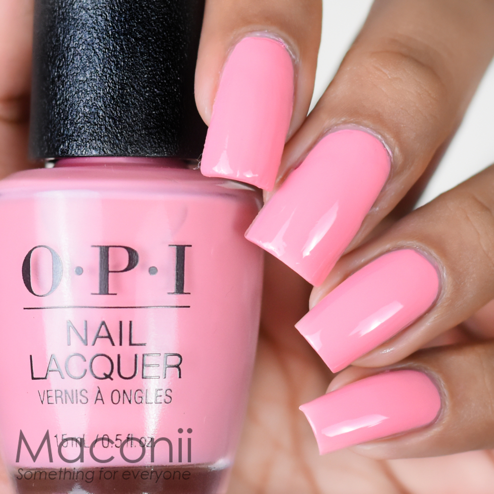 OPI - Grease Collection - Bright Summer Creme Shimmer Leather Effect ...